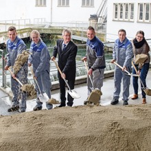 Voith | | Groundbreaking for small hydropower plant ‘Alte Bleiche’ on ...